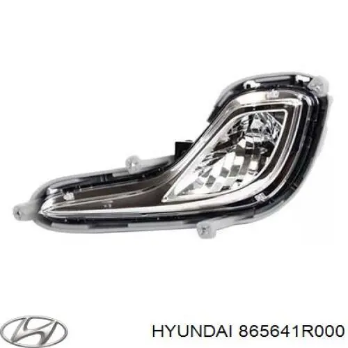 865641R000 Hyundai/Kia заглушка (решетка противотуманных фар бампера ...
