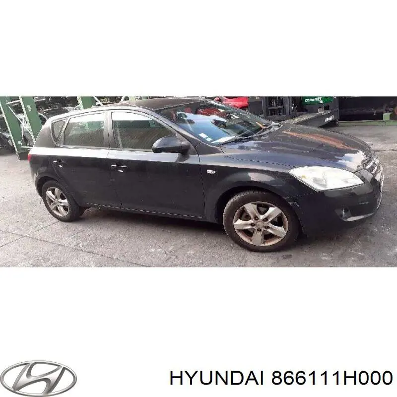866111H000 Hyundai/Kia Бампер задний