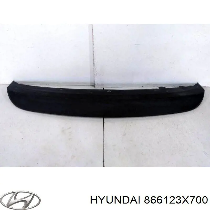 866123X700 Hyundai/Kia Накладка бампера заднего