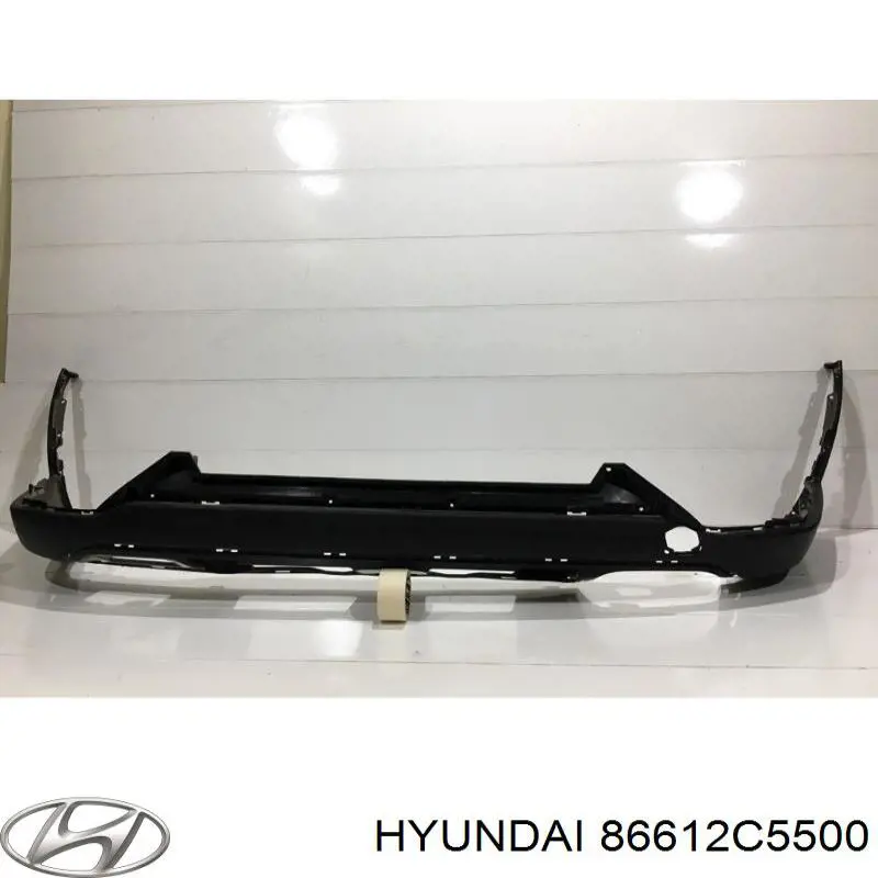86612C5500 Hyundai/Kia Бампер задний, нижняя часть
