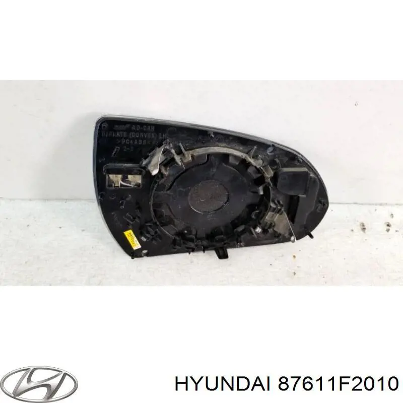 87611 F2010 Hyundai/Kia Зеркальный элемент зеркала заднего вида левого