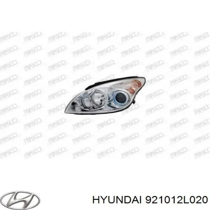 921012L000 Hyundai/Kia Фара левая