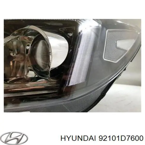 92101D7600 Hyundai/Kia фара левая