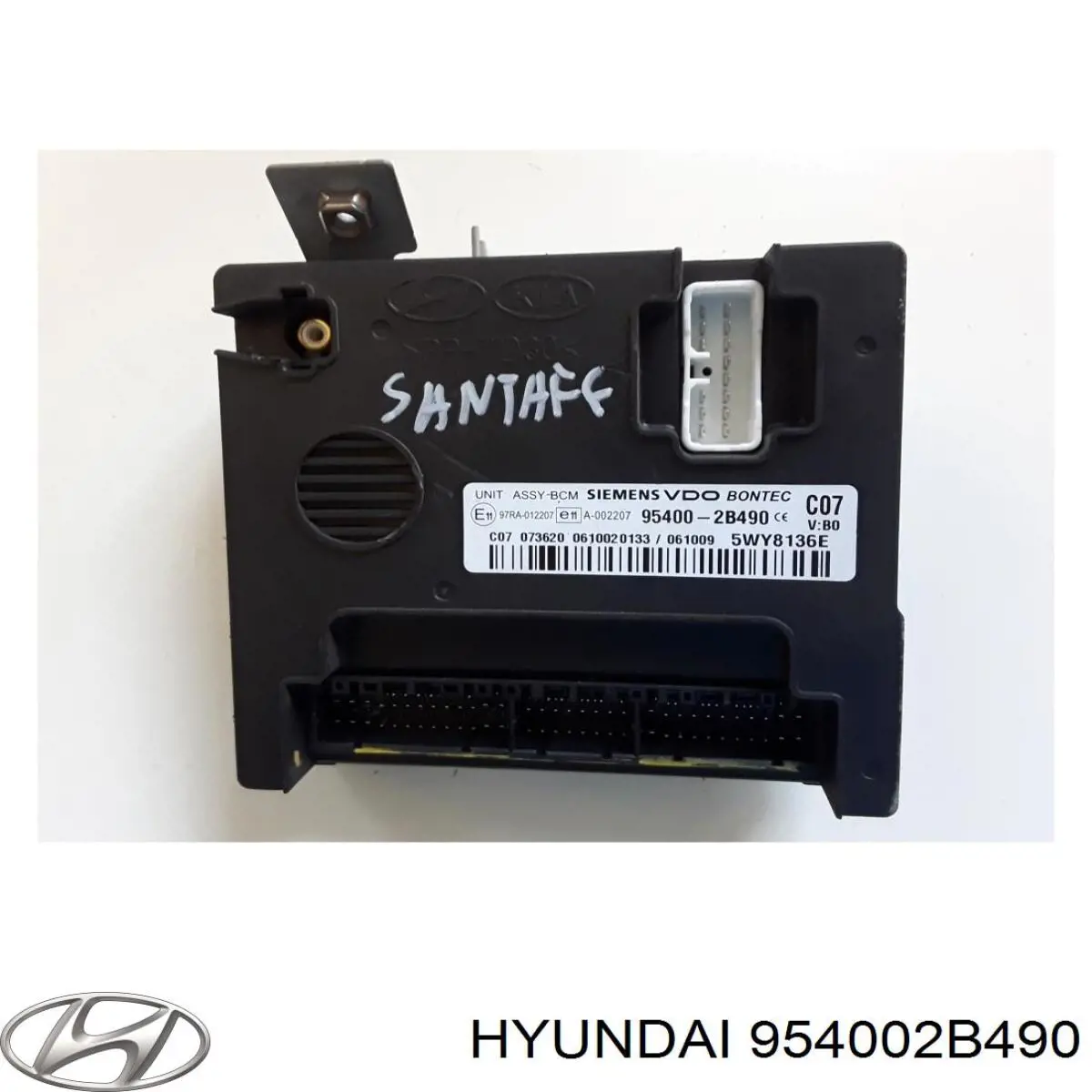 954002B490 Hyundai/Kia блок комфорта