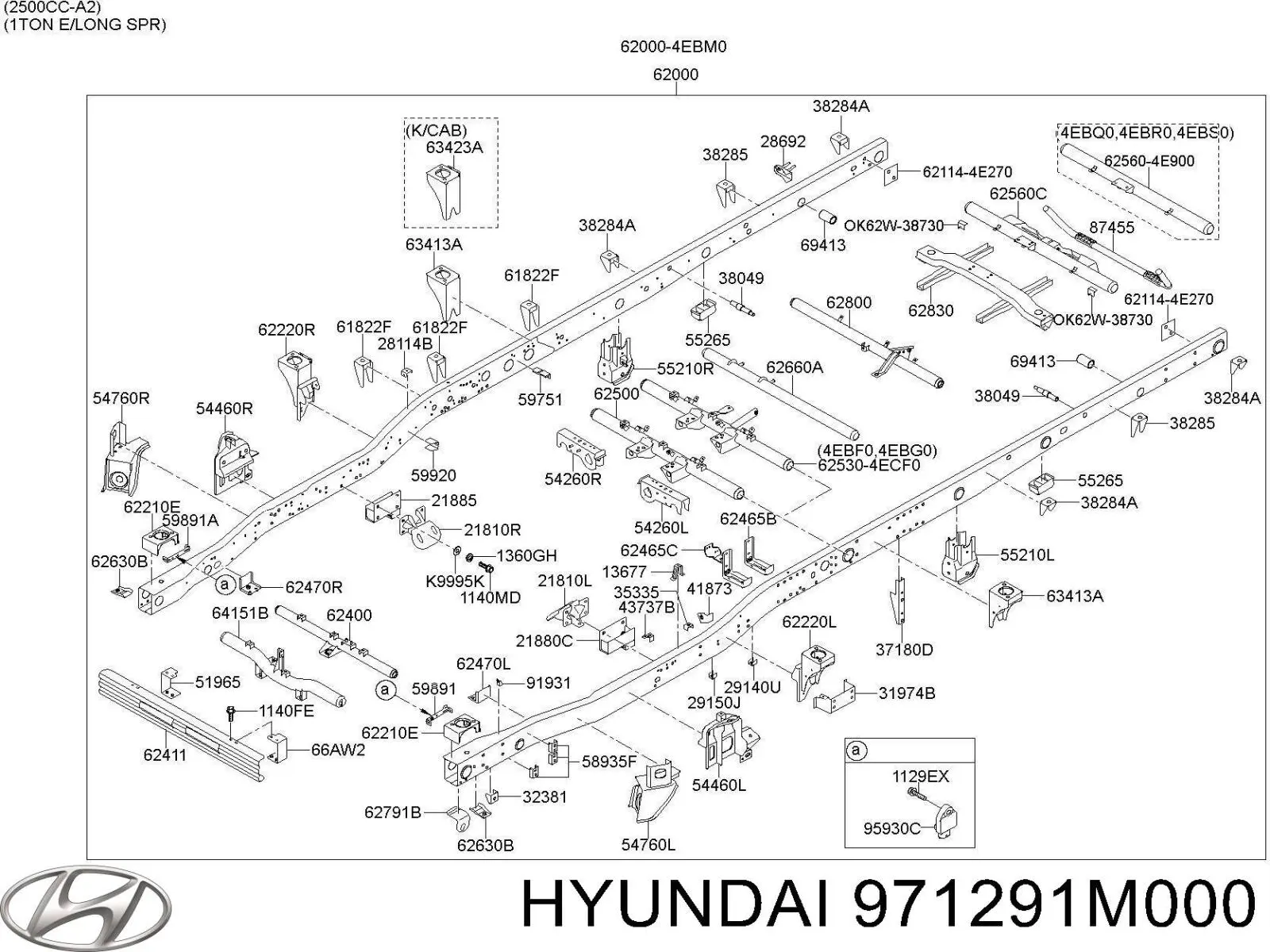971291M000 Hyundai/Kia сравнить цены на Автопро