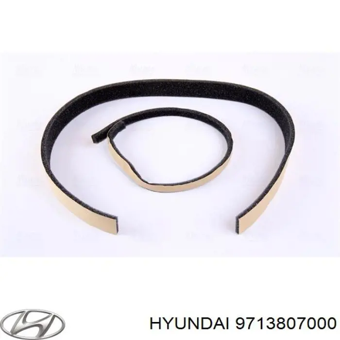 9713807000 Hyundai/Kia Радиатор печки (отопителя)
