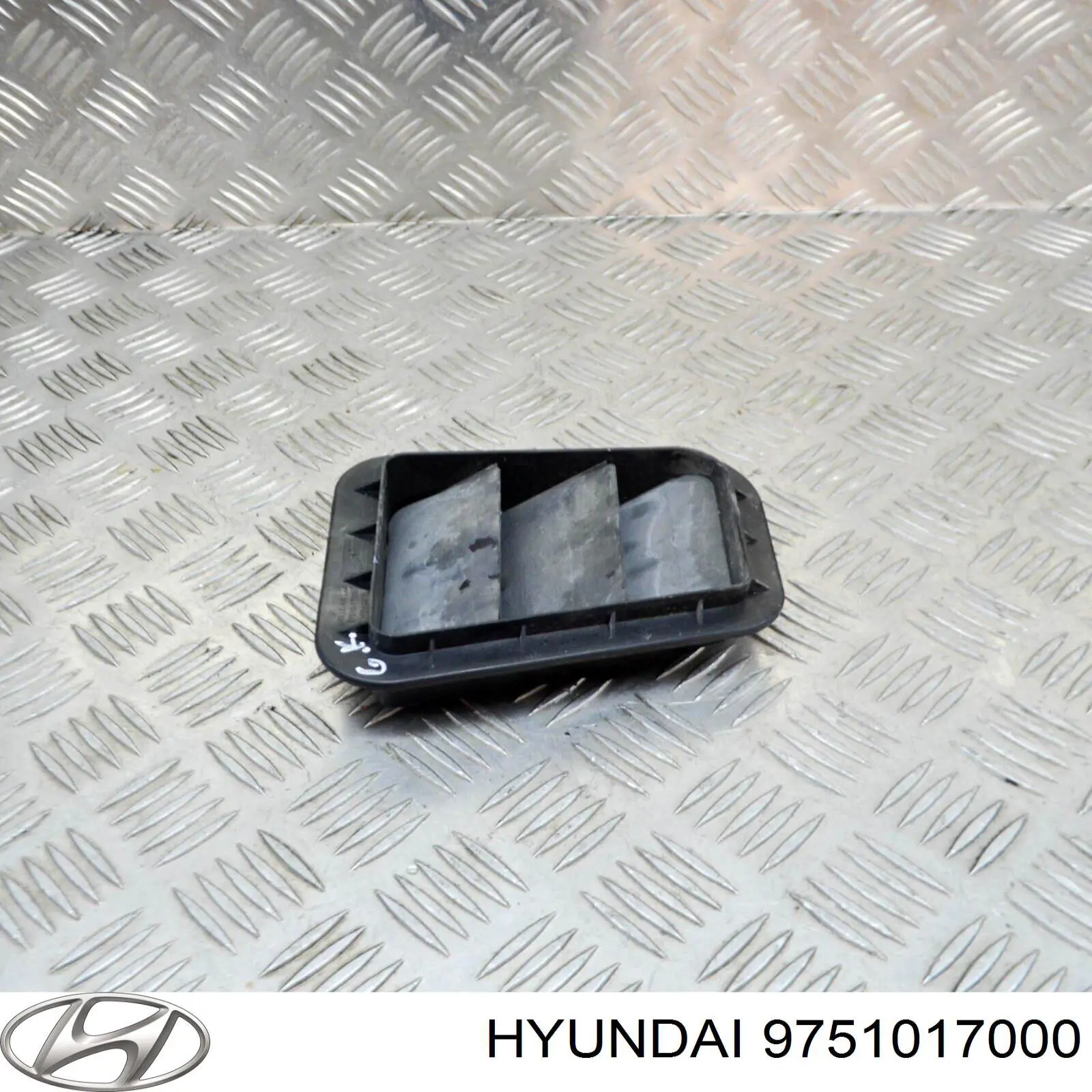 9751017000 Hyundai/Kia Решетка вентиляции салона задняя левая