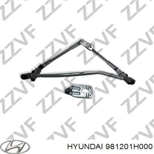981201H000 Hyundai/Kia Трапеция стеклоочистителя