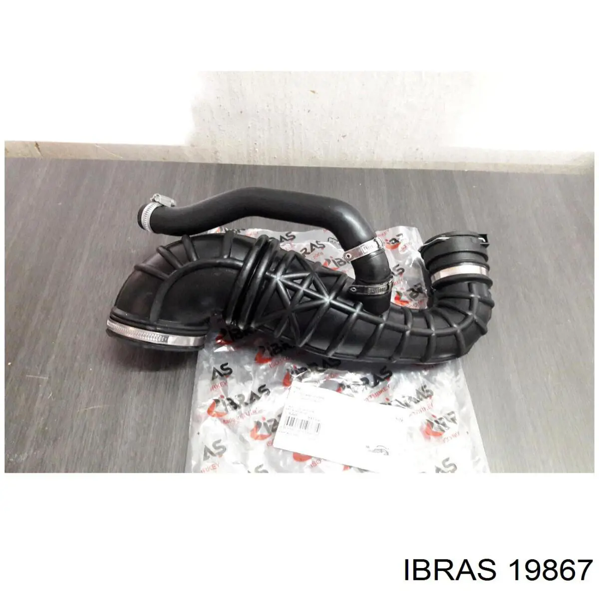 19867 Ibras патрубок воздушный, расходомера воздуха