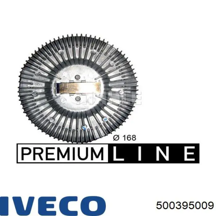 500395009 Iveco Вискомуфта (вязкостная муфта) вентилятора охлаждения
