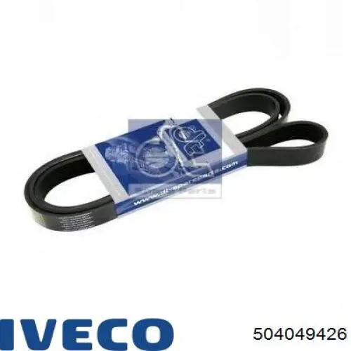 504049426 Iveco Ремень агрегатов приводной