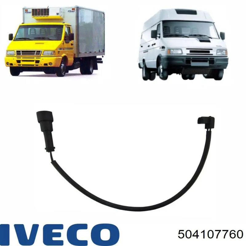 504107760 Iveco буфер, кабина