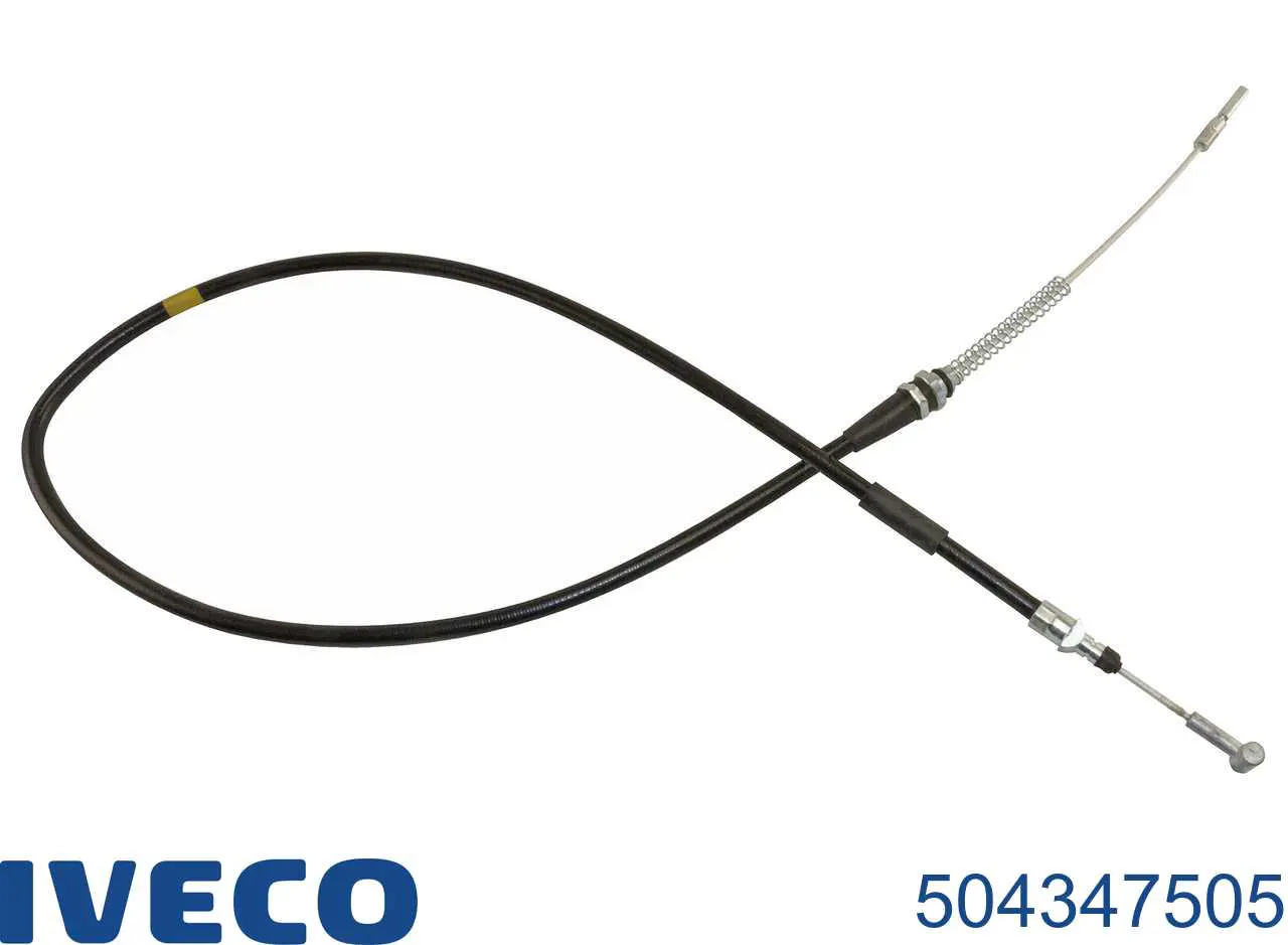 504347505 Iveco Трос ручного тормоза задний правый/левый