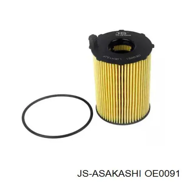 OE0091 JS Asakashi Фильтр масляный