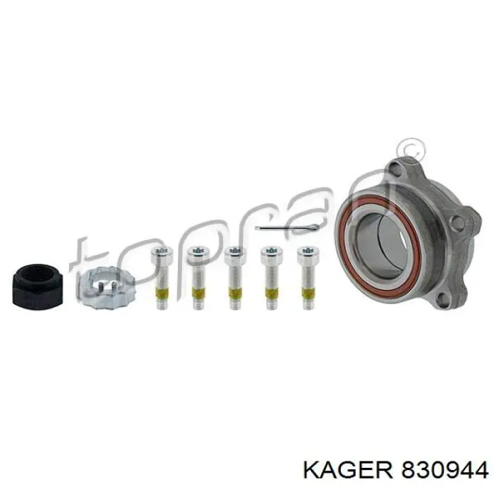 GH21230 GMB подшипник ступицы передней