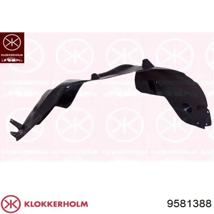 PVG11085AR Signeda подкрылок крыла переднего правый