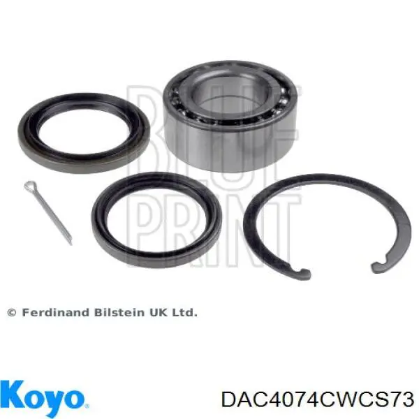 DAC4074CWCS73 Koyo подшипник ступицы передней