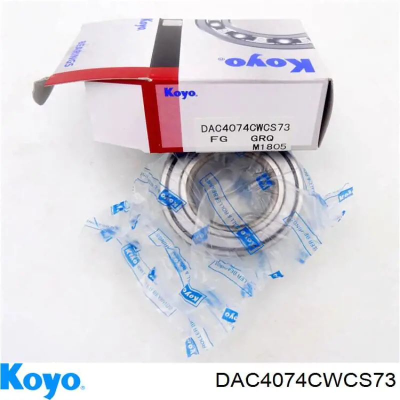 DAC4074CWCS73 Koyo подшипник ступицы передней