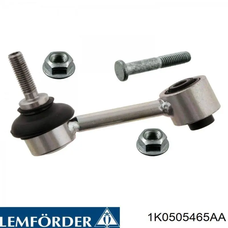1K0505465AA Lemforder Стойка стабилизатора заднего