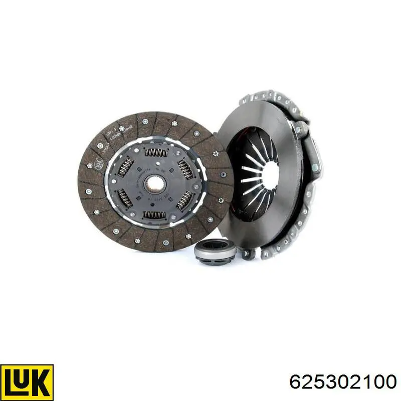 A019250590180 Mercedes комплект сцепления (3 части)