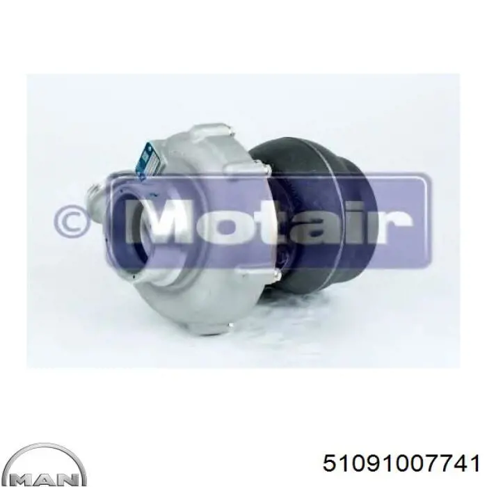 51091007741 MAN турбина