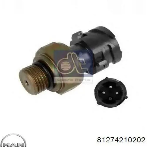 5010143084 Renault (RVI) датчик давления пневматической тормозной системы