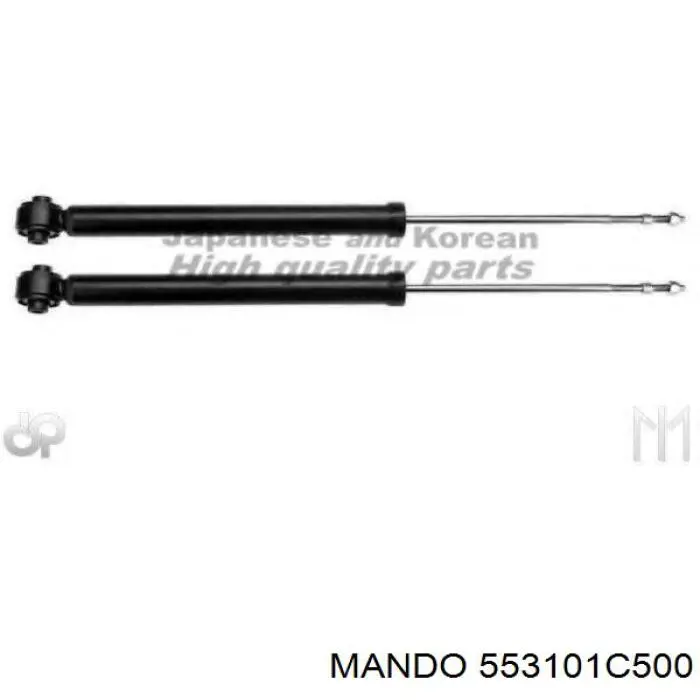 553101C500 Mando Амортизатор задний
