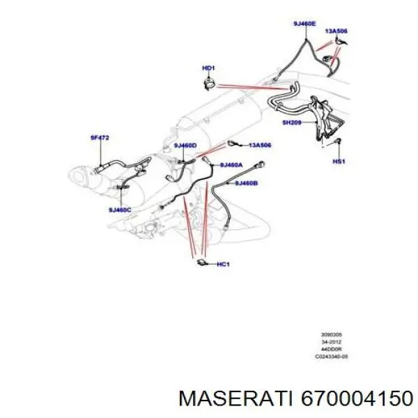 670004150 Maserati сравнить цены на Автопро