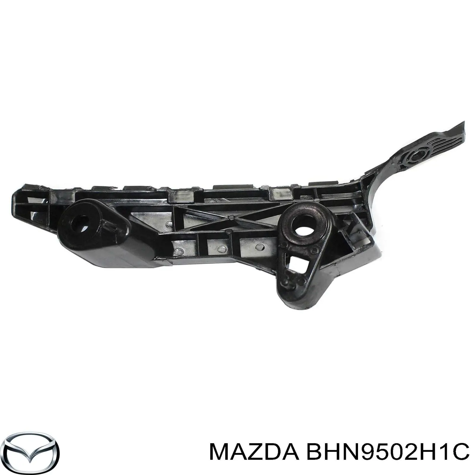 BHN9502H1C Mazda кронштейн бампера заднего внешний правый