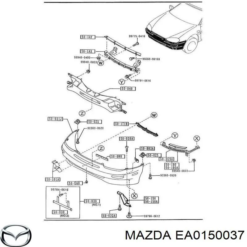 EA0150037 Mazda сравнить цены на Автопро