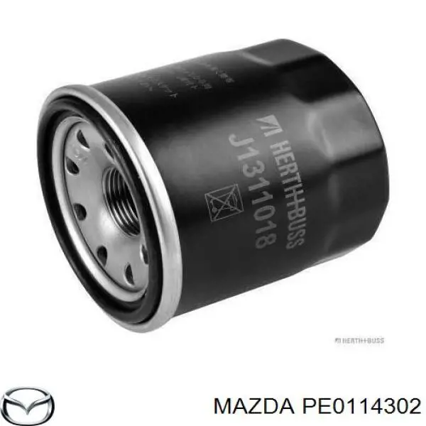 PE01-14-302 Mazda Фильтр масляный
