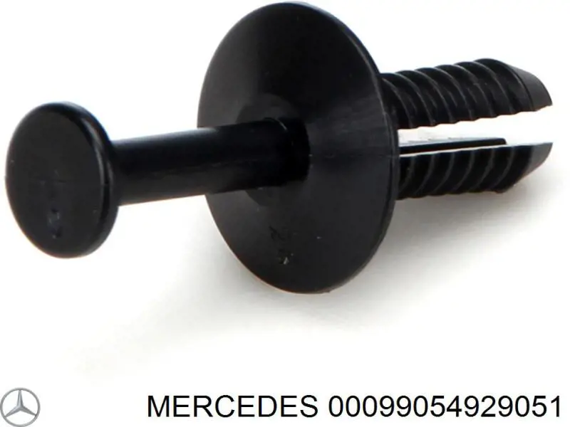 00099054929051 Mercedes клипса подкрыльника