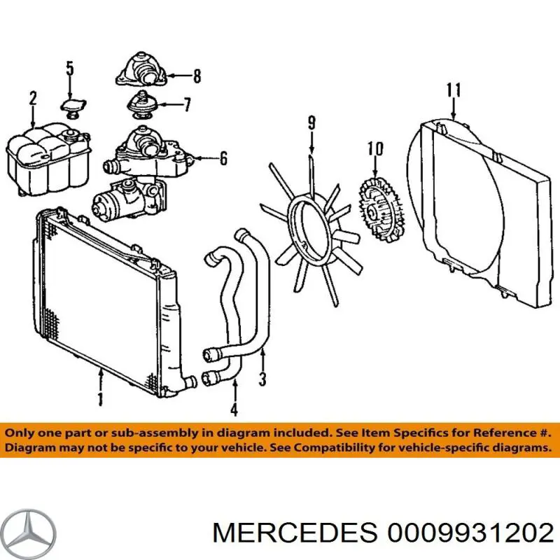 A0009931202 Mercedes пружина