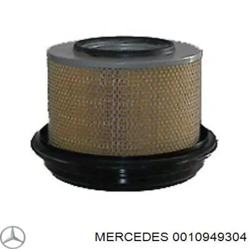 0010949304 Mercedes воздушный фильтр