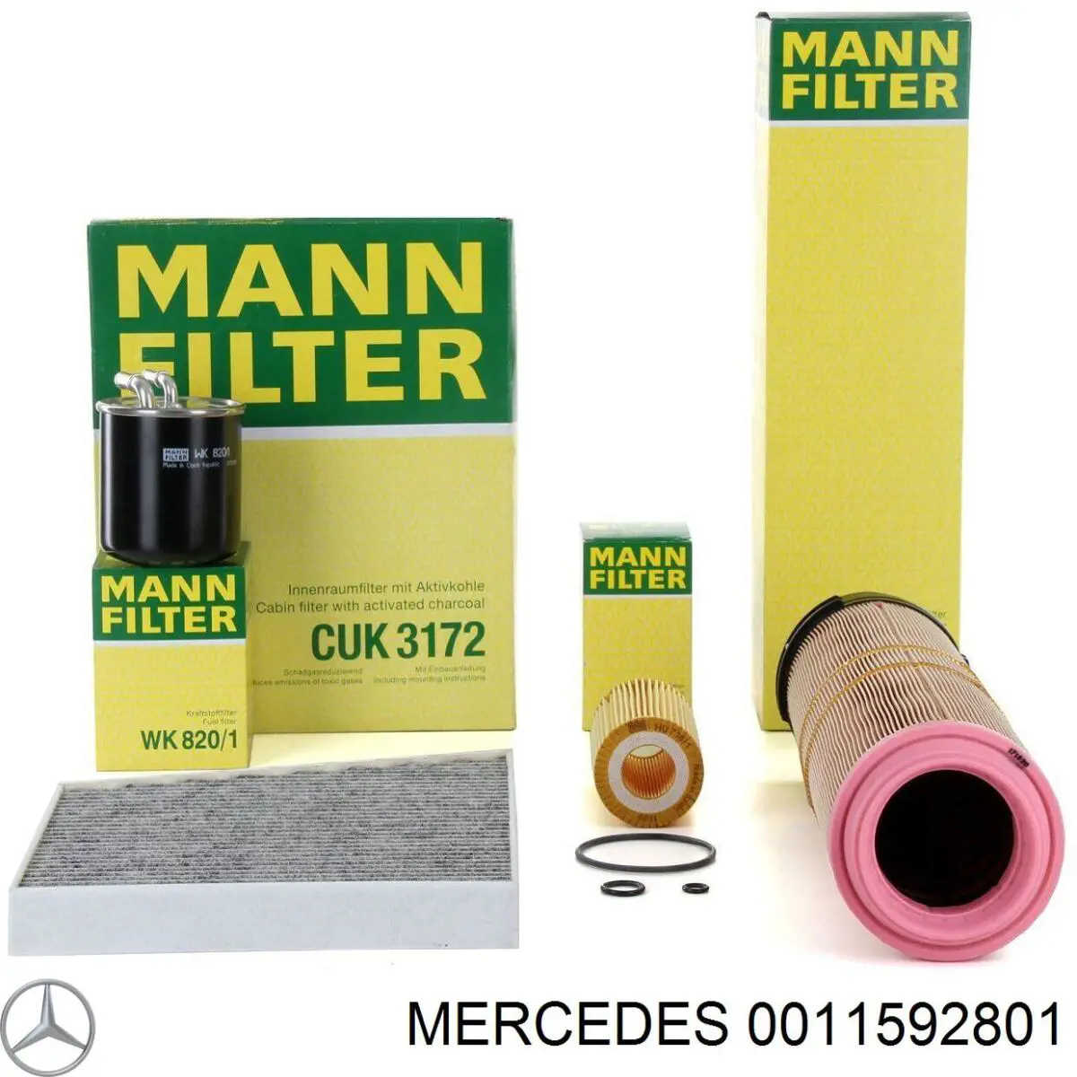 0011592801 Mercedes | Свеча накала 001.159.28.01 купить на Avto.pro