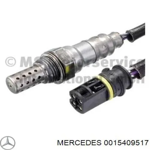 0015409517 Mercedes лямбда-зонд, датчик кислорода после катализатора левый