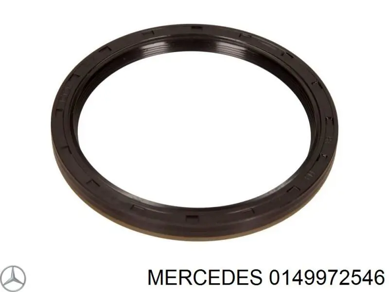 0149972546 Mercedes | Сальник коленвала двигателя задний 014 997 25 46 ...