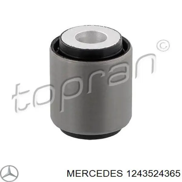 1243524365 Mercedes сайлентблок тяги поперечной (задней подвески)