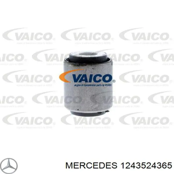 1243524365 Mercedes сайлентблок тяги поперечной (задней подвески)