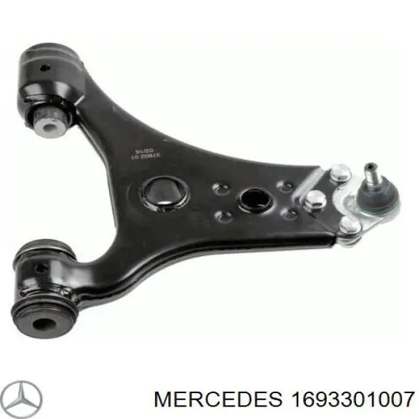 1693301007 Mercedes правый рычаг передней нижней подвески