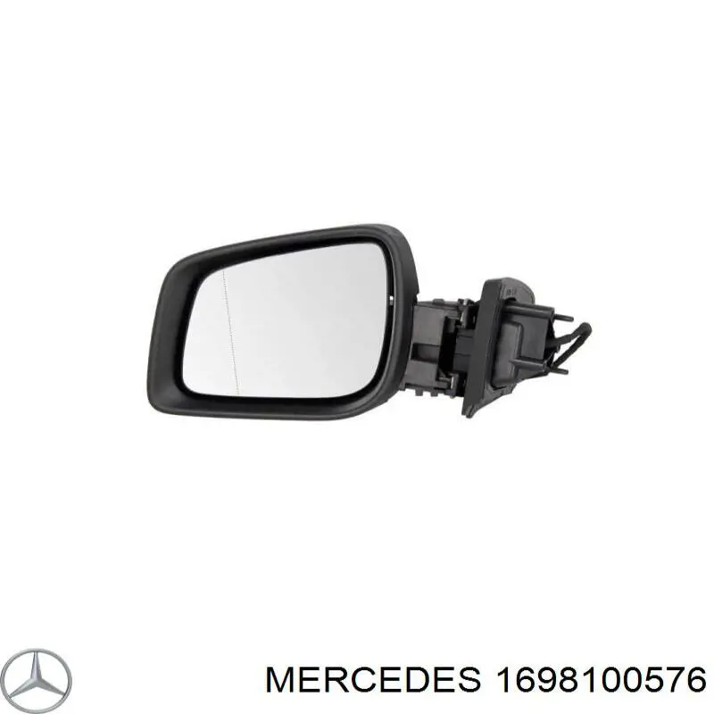 1698100576 Mercedes зеркало заднего вида левое