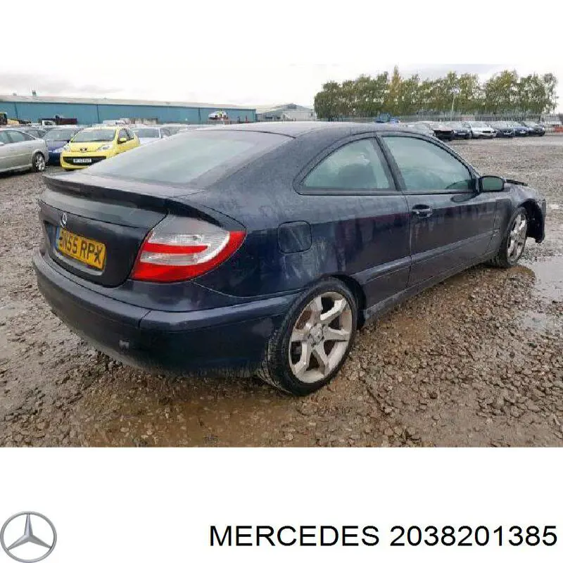 2038201385 Mercedes блок комфорта передней двери