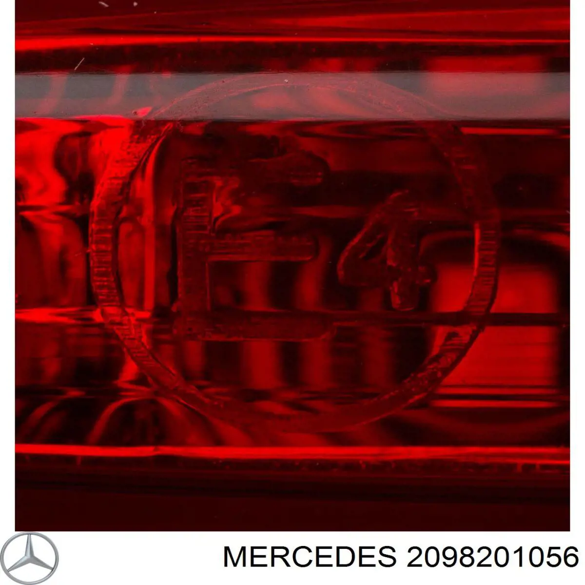 A2098200956 Mercedes | Стоп-сигнал задний дополнительный A 209 820 09 ...