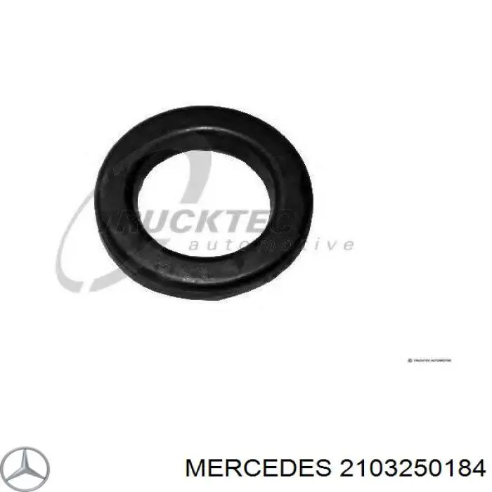 2103250184 Mercedes | Проставка (резиновое кольцо пружины задней ...
