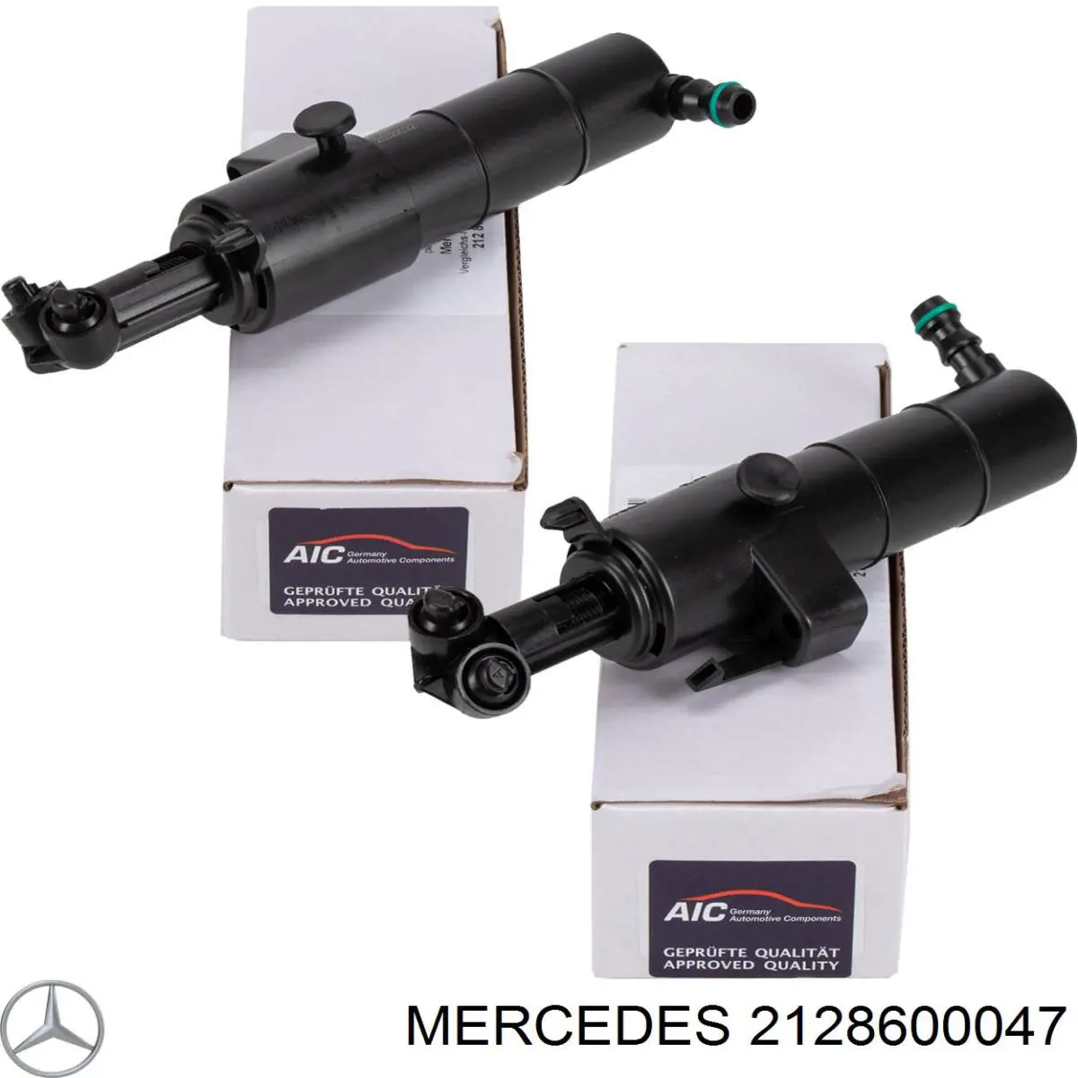 2128600047 Mercedes форсунка омывателя фары передней правой