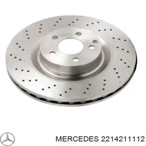 2214211112 Mercedes диск тормозной передний