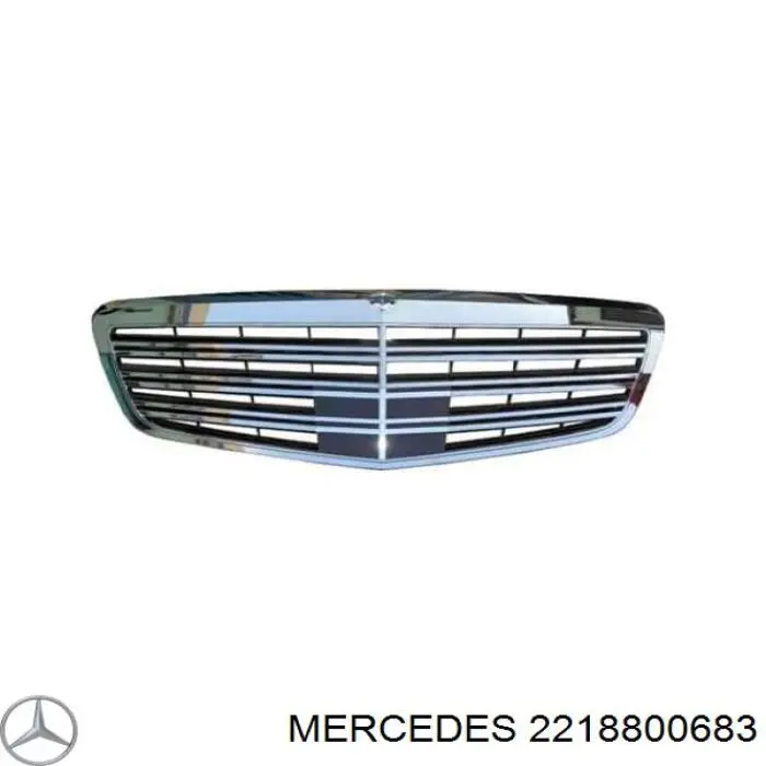 A22188006839040 Mercedes решетка радиатора