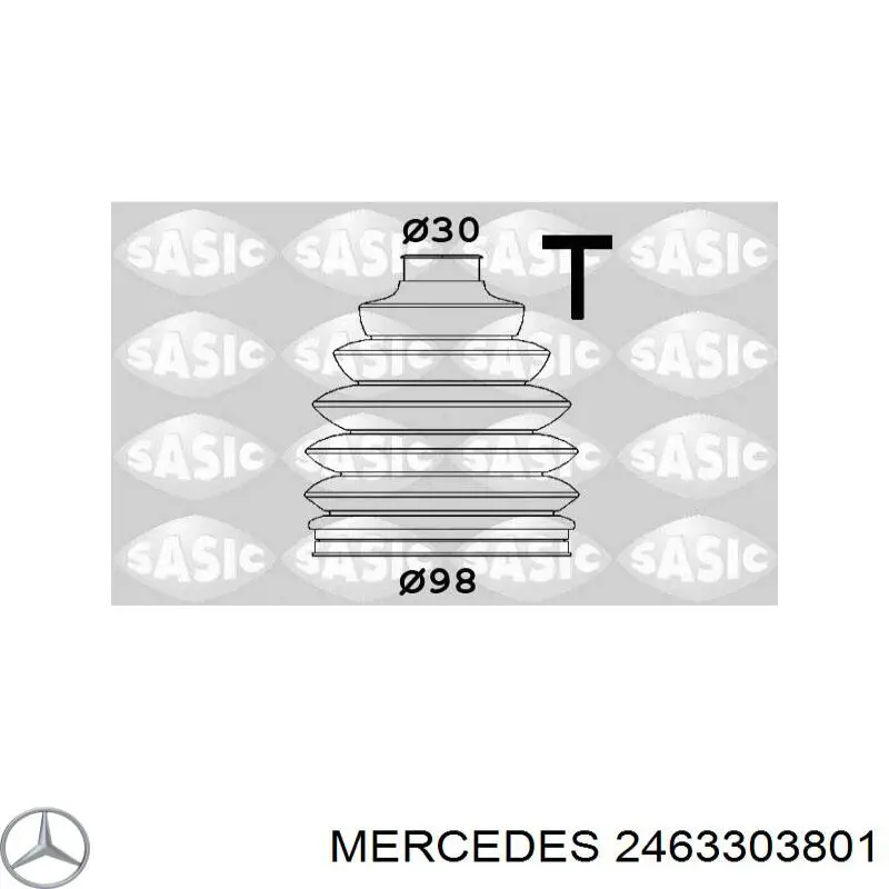 A2463303801 Mercedes | купить на Avto.pro