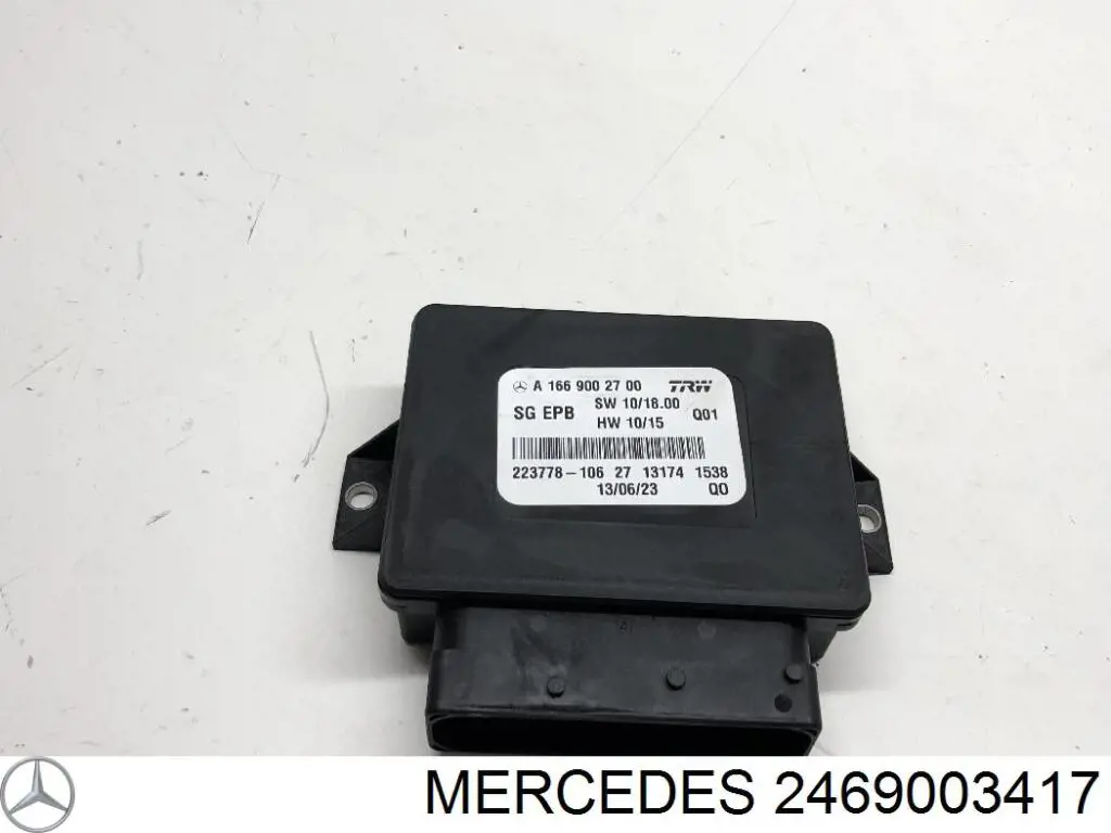A246900341780 Mercedes | Блок управления (модуль электромеханического ...