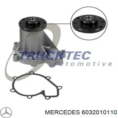 6032010110 Mercedes водяной насос для mercedes w202/31